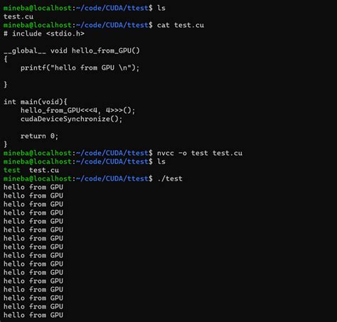 Cuda简介 配置和运行第一个cuda程序(windows和linux) Csdn博客 Cuda简介 配置和运行第一个cuda程序(windows和linux) Csdn博客