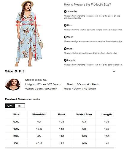 Milumia Plus Size Women Empire Waist Asymmetrical High Low Bohemian Maxi Dress A Black Xx Large