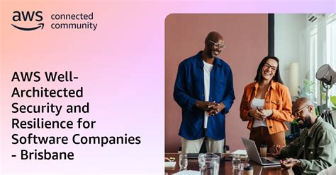 Aws Well Architected Security And Resilience For Software Companies Brisbane