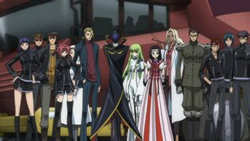 Characters In Code Geass Black Knights Tv Tropes
