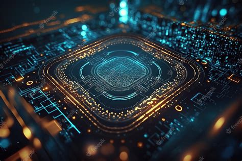 Premium Photo Abstract Background Matrix Grid Particlesgenerative Ai