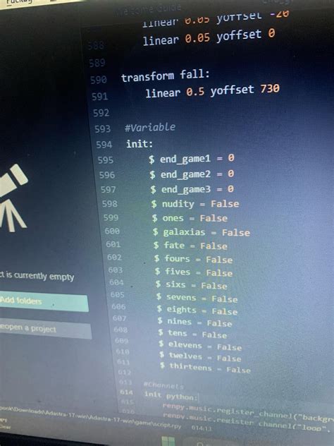 Trying To Figure Out Variables Rrenpy