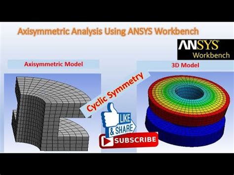 Axisymmetric Analysis Using ANSYS Workbench YouTube