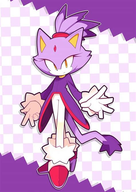 Blaze The Cat Sonic Fan Characters Sonic Silver The Hedgehog