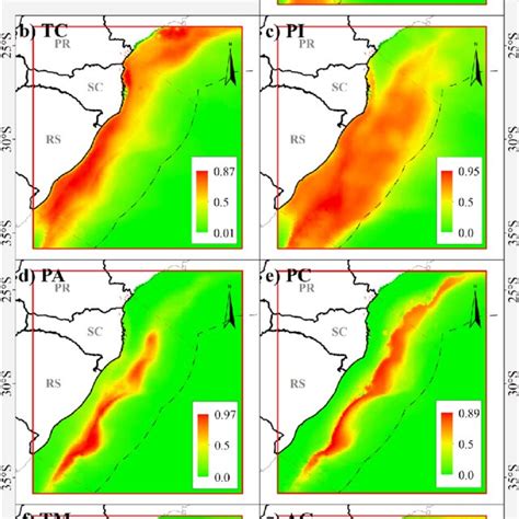 Spatial Predictions From Ecological Niche Modeling Of Procellariiform Download Scientific