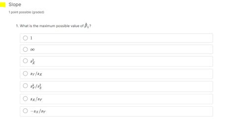 Point Possible Graded 1 What Is The Maximum