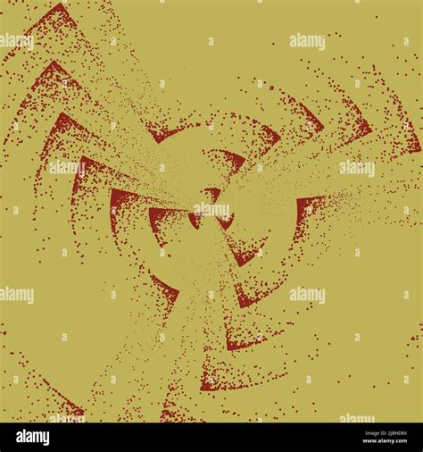 Noise Gradient Swirl Algorithm Example Implementation Illustration