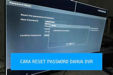 Jangan Asal Jumper Ini Cara Reset Password Dvr Cctv Dahua Xvr 40 Update 2024 Pasitive Cctv