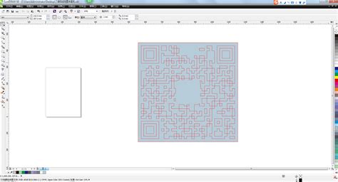 Cdr怎样给二维码块填充颜色? 3d溜溜网 Cdr怎样给二维码块填充颜色? 3d溜溜网