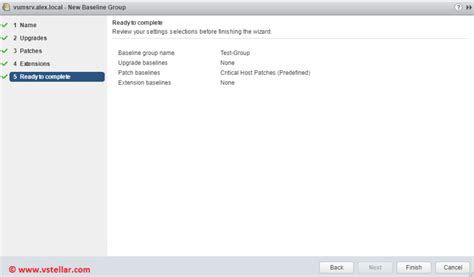 Configuring Vsphere Update Manager