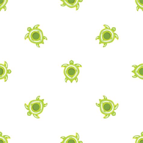 Inflatable Turtle Pattern Seamless Vector 19141038 Vector Art At Vecteezy