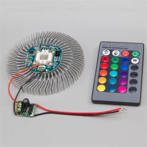 Ultra Bright Hight Intensity 10 Watt Rgb Led Controller Kit