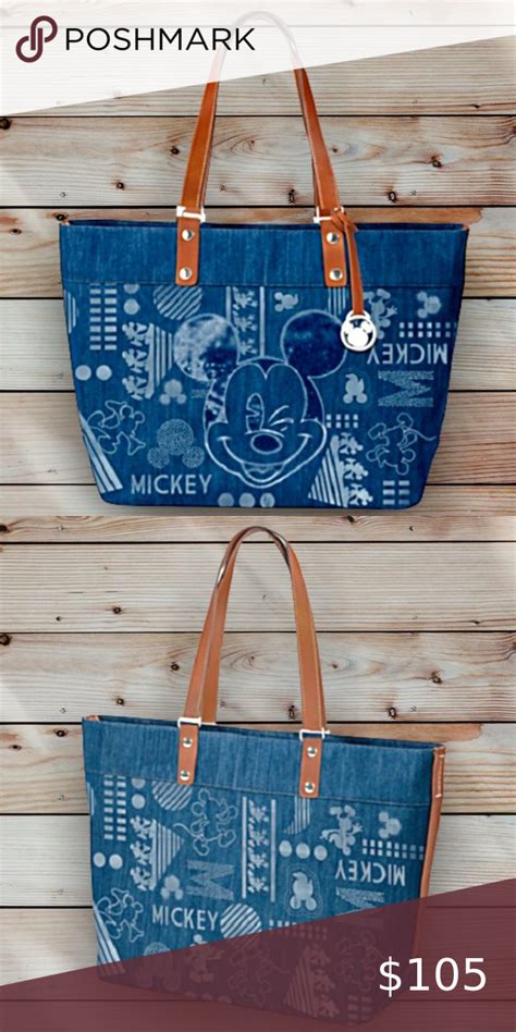 Disney Mickey And Minnie Love Story Tote Bag Mickey And Minnie Love