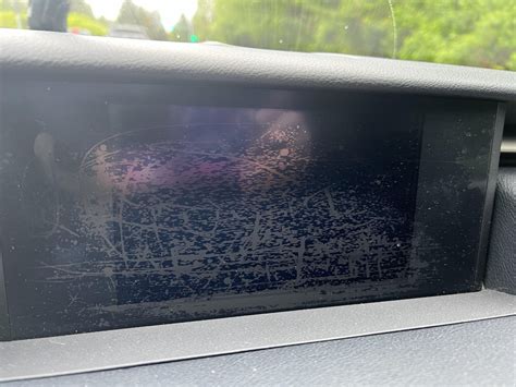 Navigation Screen Has Weird Splotches Anyway To Fix This Rlexusis