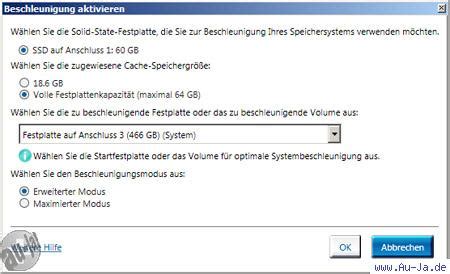 Au Ja Intels Smart Response Technology Mit Dem Z Chipsatz Druckversion