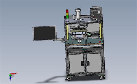 气密性测试设备 Solidworks 2013 模型图纸下载 懒石网