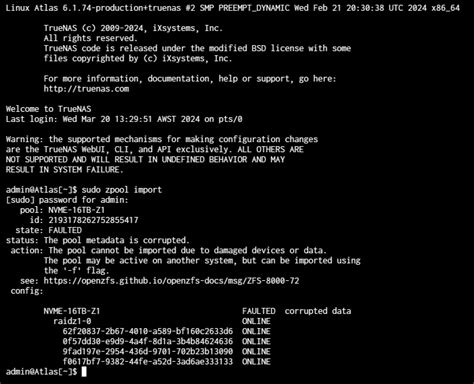 Psu Issue Disks Nvmes Exported Somehow Unable To Re Import To Pool Truenas Community