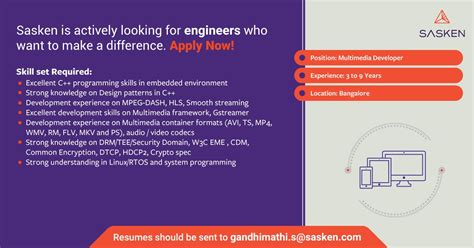 Gandhimathi Sivanesan On Linkedin Hiring Embeddedc Linuxkernel Multimedia Settopbox