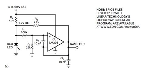 Power Electronics Generating An Analog Sawtooth Ramp For Pwm