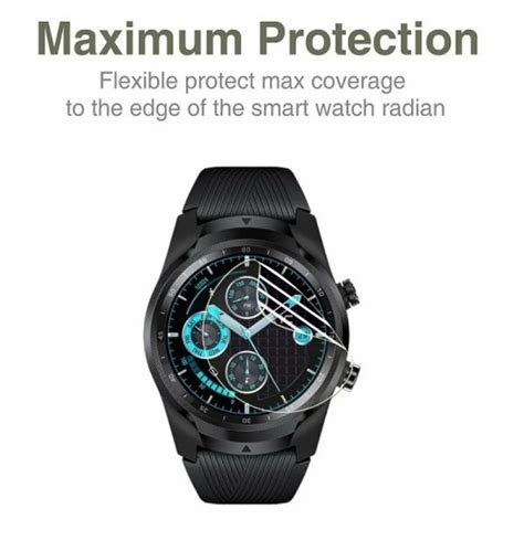 전동서핑보드 수영킥판 패들 바디보드 부이 안전 Ticwatch Pro 5 용 보호 필름 4g Lte 하이드 티몬
