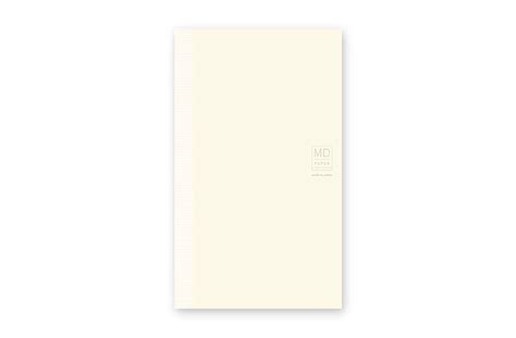 Midori Md Paper Notebook B6 Slim Bianco Goldpen It