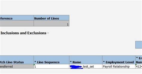 Oracle Hcm Payroll Batch Loaderpbl For Payroll Relationship Group Related Data Load