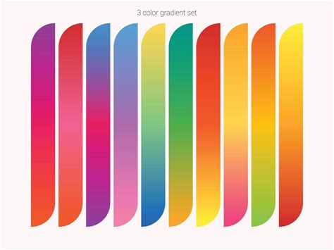 3 Color Gradient Vector Art Icons And Graphics For Free Download