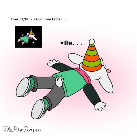 My Rendition Of Flat Ralsei With A Party Hat Or Is It A Christmas