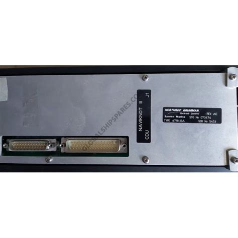 Sperry Marine Naviknot Iii Em200 Speed Log