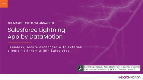Salesforce Lightning App By Datamotion Solution Brochure Datamotion