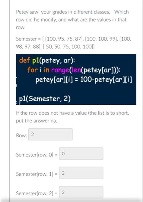 Solved The Following Algorithm Will Be Applied To Them What Chegg
