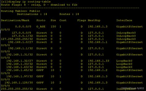 Hcia Ospf综合实验 Csdn博客