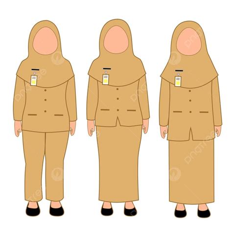 Asn Hijab Keki Hijab Keki Hijab Asn Pns Hijab Png Transparan Clipart