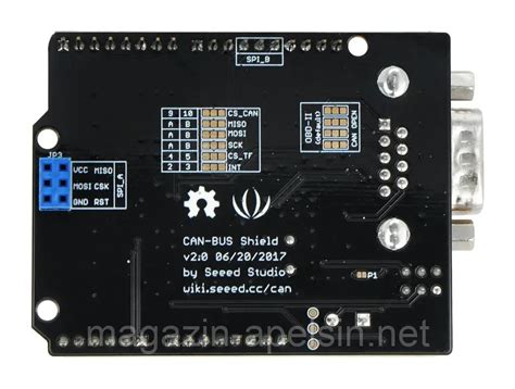 Купити can bus shield v2 0 екран для arduino ціна 1805 ₴ prom ua id 1868428000