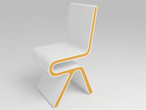 미래 지향적 인 가구 초 현대식 책상 및 의자 디자인 세트 3d 모델 6 3ds Max Free3d