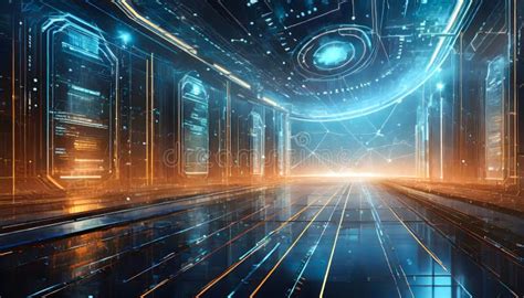 Computing Technology Internet And Cyber Technology Concept Stock Illustration Illustration Of