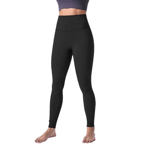 Bunenne Yoga Pants Women No Front Seam High Waisted Workout Leggings