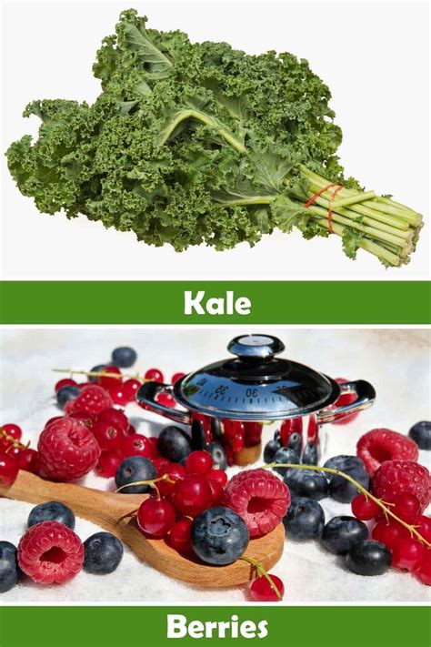 Berry And Kale Juice