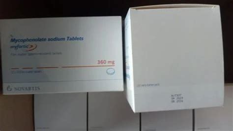 Mycophenolate Sodium Tablets 360 Mg At ₹ 290box Mycophenolic Acid