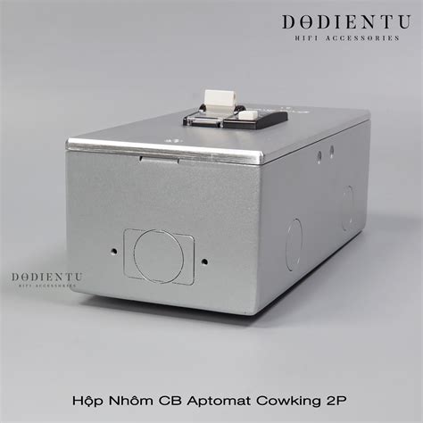 Hộp Nhôm Đựng Cb Aptomat Cowking 2p Đồ Điện Tử