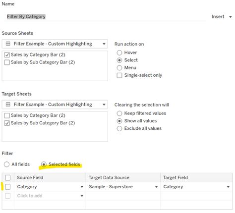 How To Stop Marks Being Highlighted When ‘clicked In Tableau