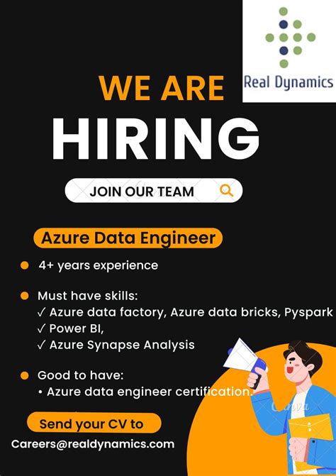 Hiringnow Azuredataengineer Azuredeveloper Real Dynamics