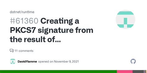 Creating A Pkcs7 Signature From The Result Of Rsacngsignhash With