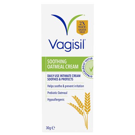 Vagisil Soothing Oatmeal Cream 30g Healthylife