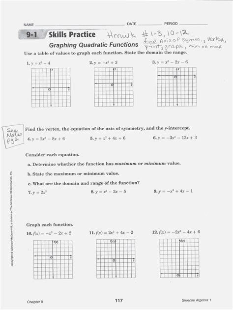 Vertex To Standard Form Worksheet