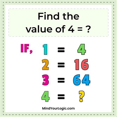 Math Challenge Solve Missing Numbers Riddles Puzzles And Equations