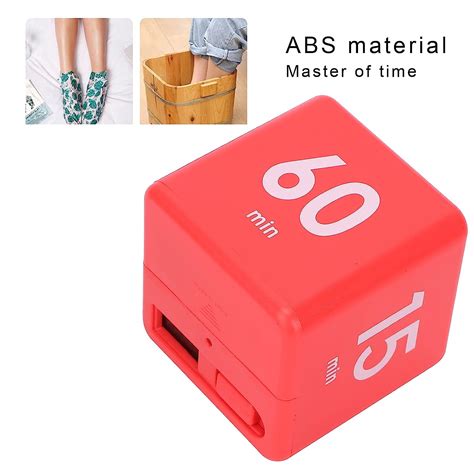 Buy Cube Timer Gravity Sensor Flip Timer Plastic Cube Timer Gravity Sensor Flip Timer Pretmess