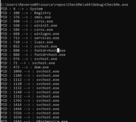 Basic Windows Process Enumeration Cyber Security Architect Redblue Teaming Exploit