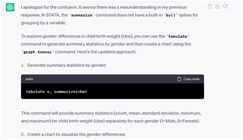 how to analyze data in stata with the help of chatgpt data for