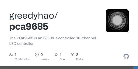 GitHub Greedyhao Pca The PCA Is An I C Bus Controlled Channel LED Controller